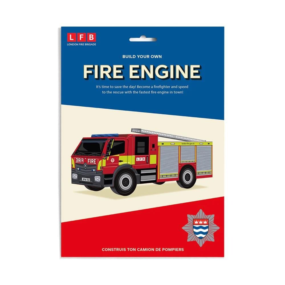 Create Your Own Fire Engine | Educational Craft Kit | Glasgow Life Shop