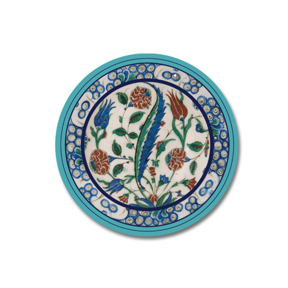 Iznik Coasters - Beautiful Printed Designs | Glasgow Life Shop