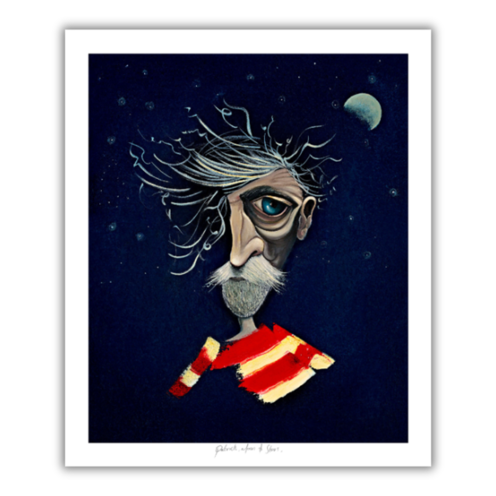 Ross Muir Patrick, Moon and Stars Limited Edition Print | Glasgow Life Shop