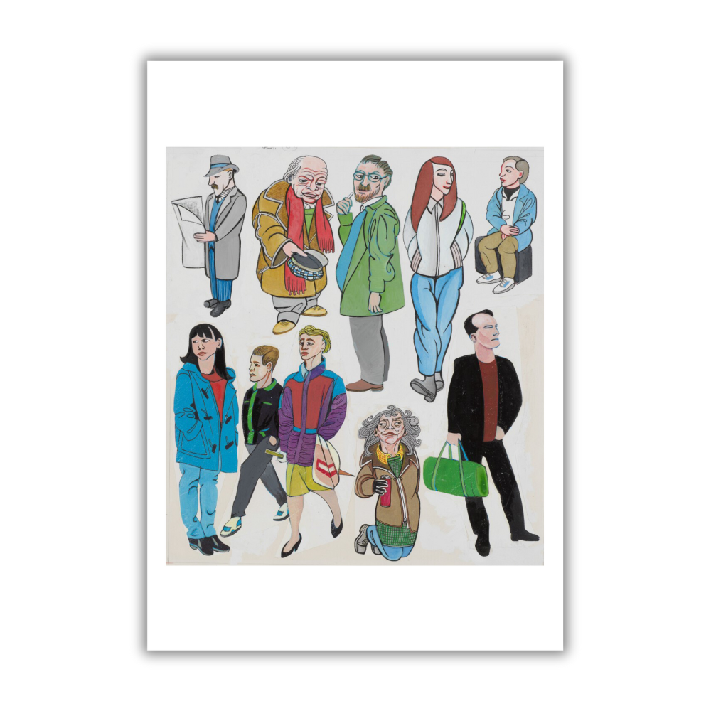 People Like That Postcard – Alasdair Gray | Glasgow Life Shop