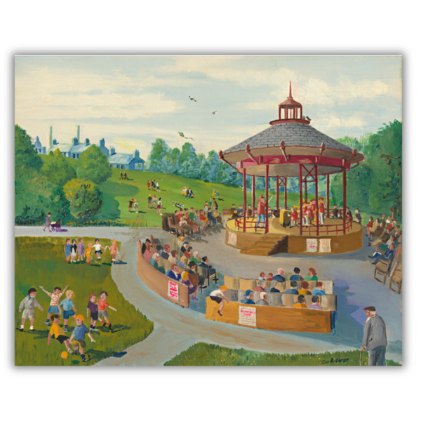 Tommy McGoran – Sunday in the Park Original Artwork | Glasgow Life Shop